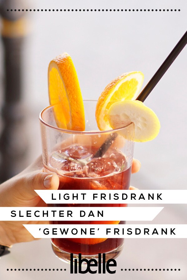 In dít geval kun je beter normale frisdrank drinken dan de light-versie ...