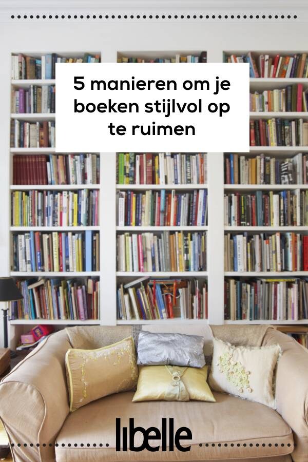 5 originele manieren om je boeken handig én stijlvol te organiseren ...