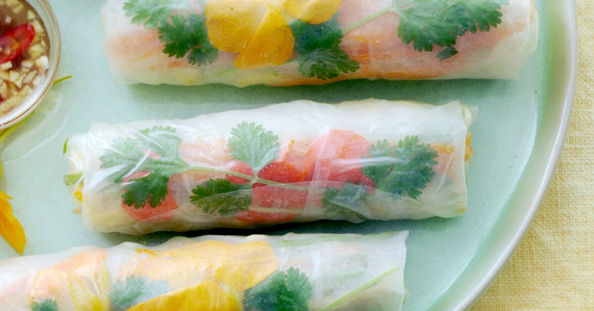 Snel recept: Vietnamese springrolls | Libelle