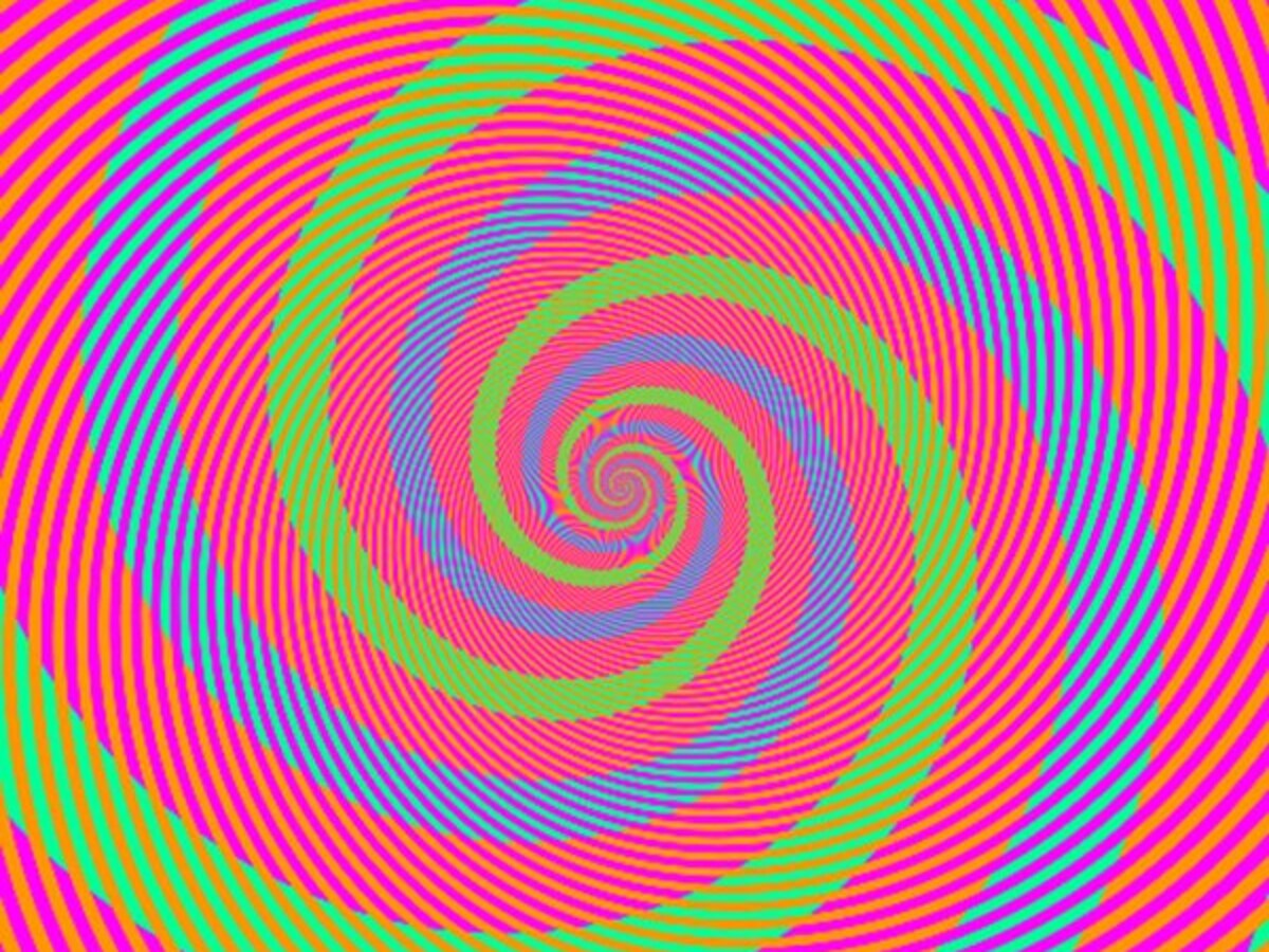 Kleuren Optische Illusies Voor Kinderen Rocket Nachtlampje Voor