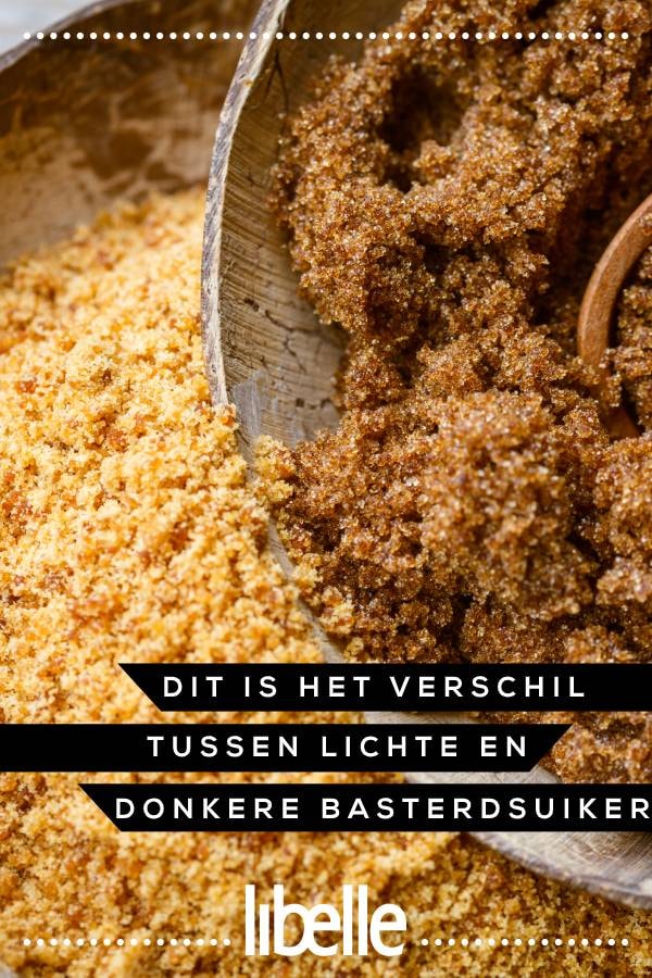 Dit is het verschil tussen witte, lichtbruine en bruine basterdsuiker ...