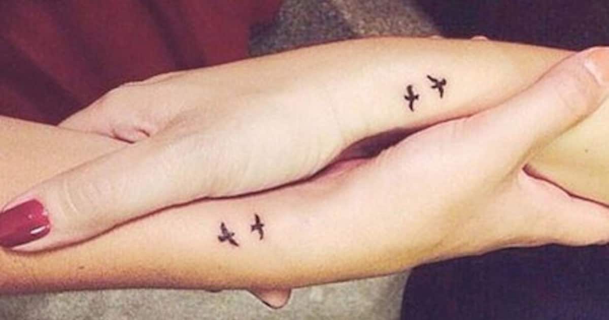 Voor de avontuurlijke zussen: 10x tattoo's die je samen kunt delen ...