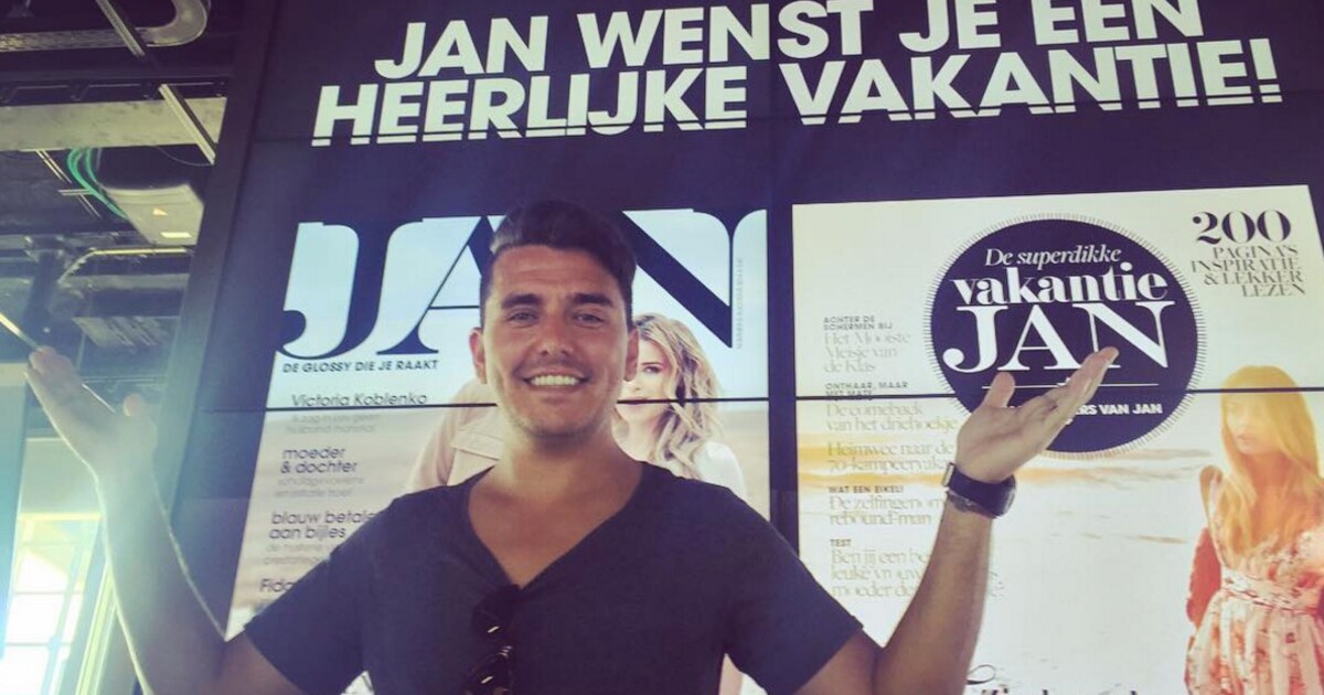 Jan Smit deelt stralende vakantiefoto met zoontje Senn - Libelle.nl