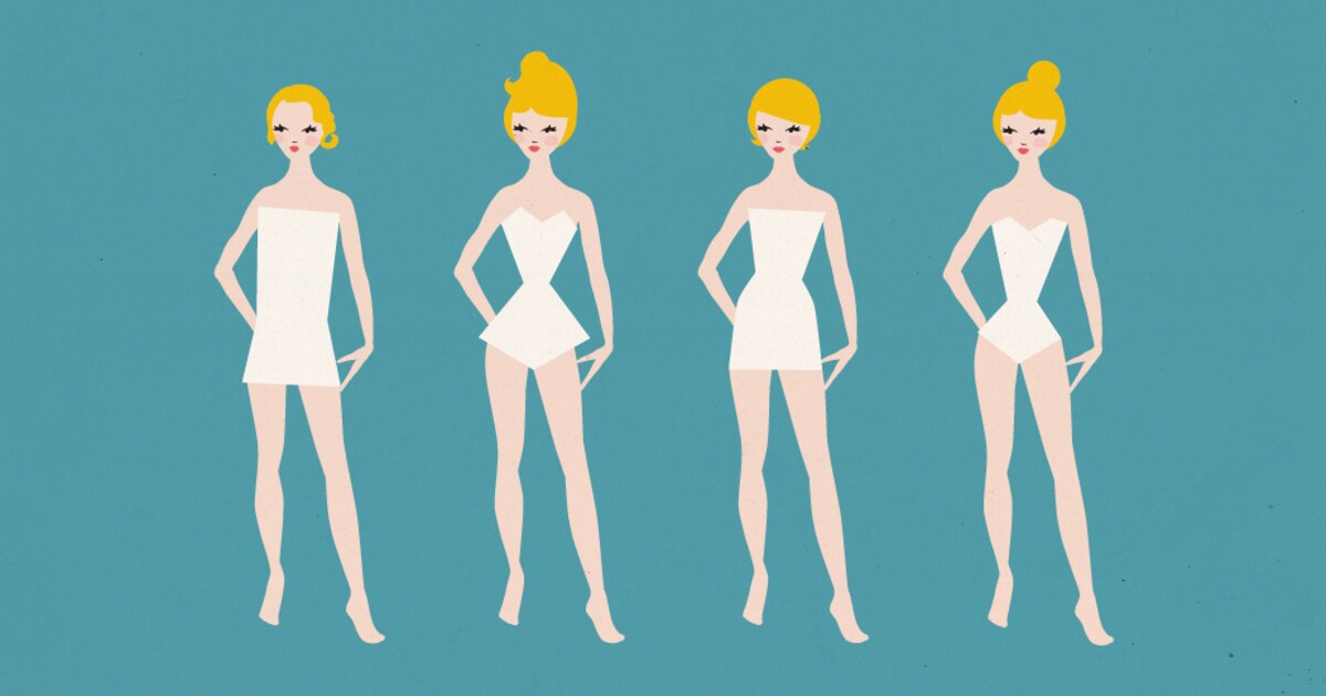 100 jaar het ideale lichaamstype | Libelle