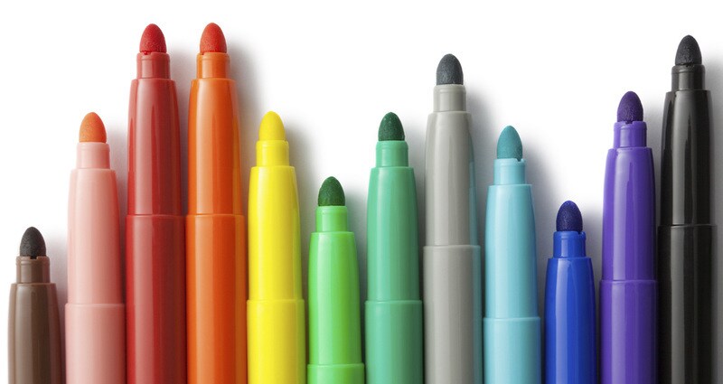 Een uitgedroogde stift blaas je heel makkelijk nieuw leven in | Libelle