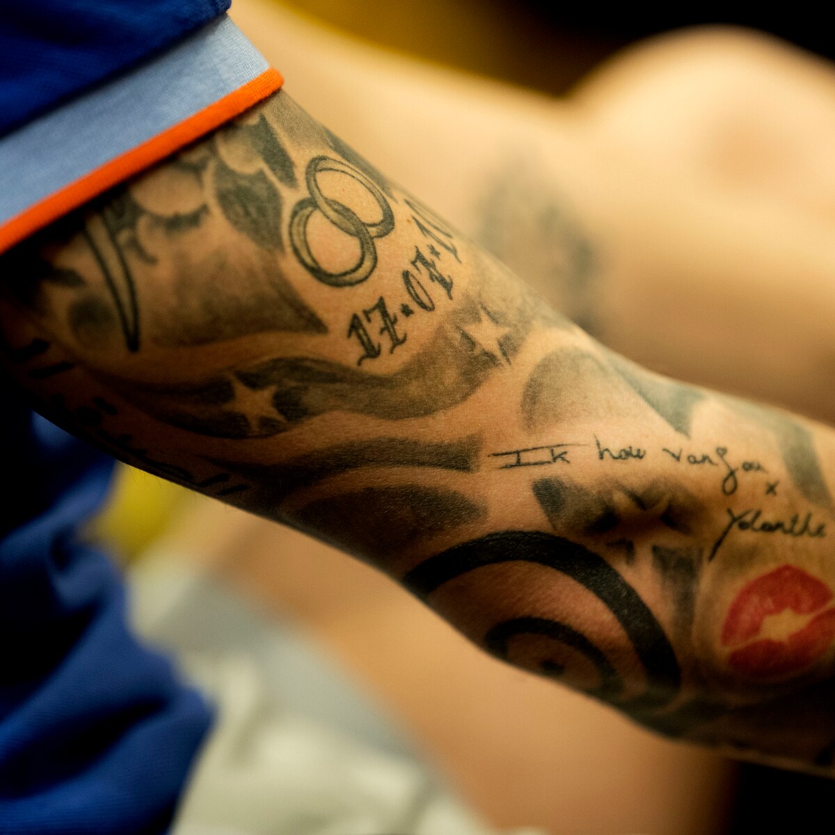 Wesley Snijder Tattoos Wesley Sneijder Geeft Duidelijkheid Over Tattoo