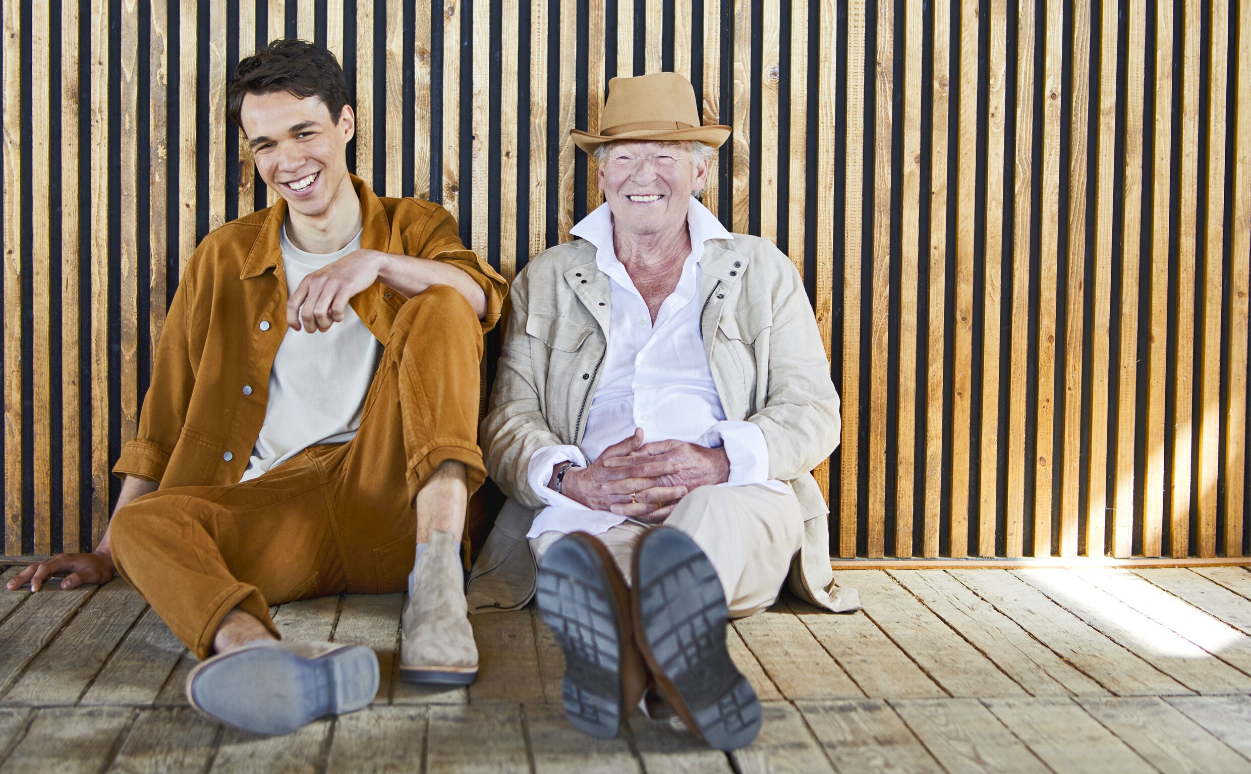 Peter Faber (77) over zoon Sam (18): “Ik leer van hém” | Libelle