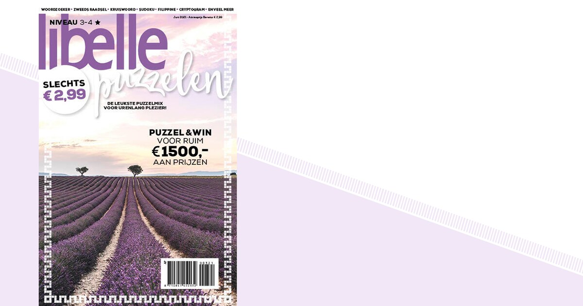 Libelle Puzzelen: puzzel mee en win prachtige prijzen! | Libelle