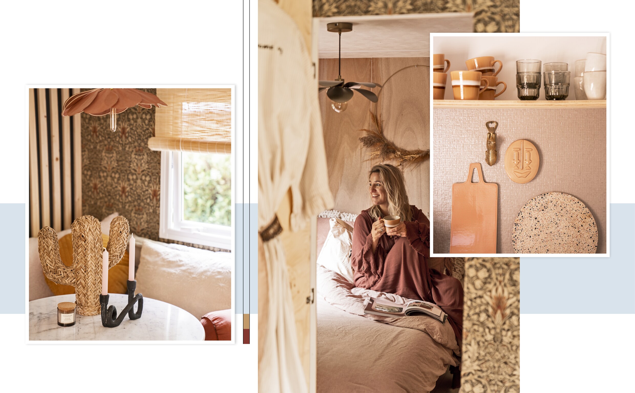 Stacaravan in bohostijl | Libelle