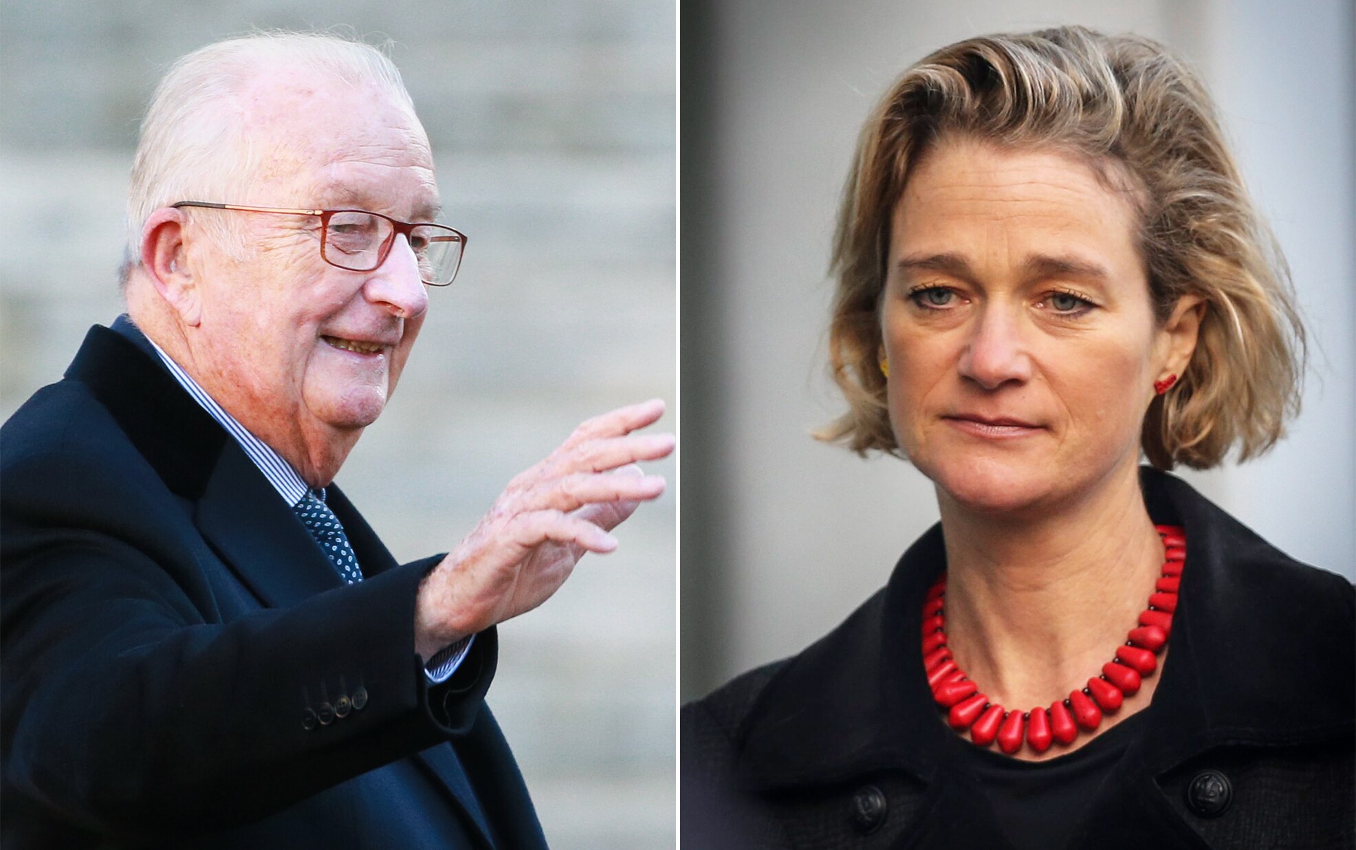 Koning Albert en prinses Delphine voor het eerst samen gezien | Libelle