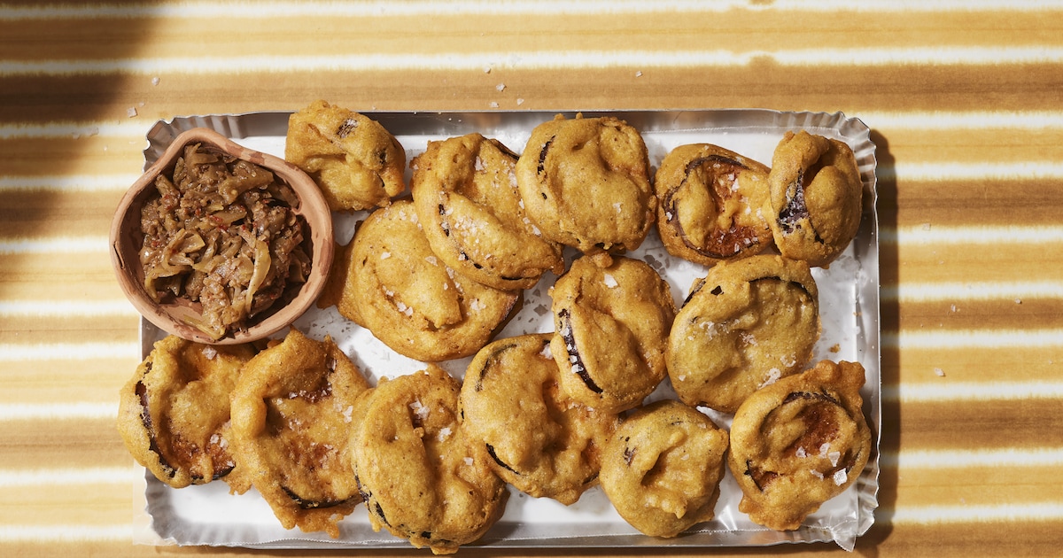 Surinaams recept: Kruidige bhatwa’s van aubergine | Libelle