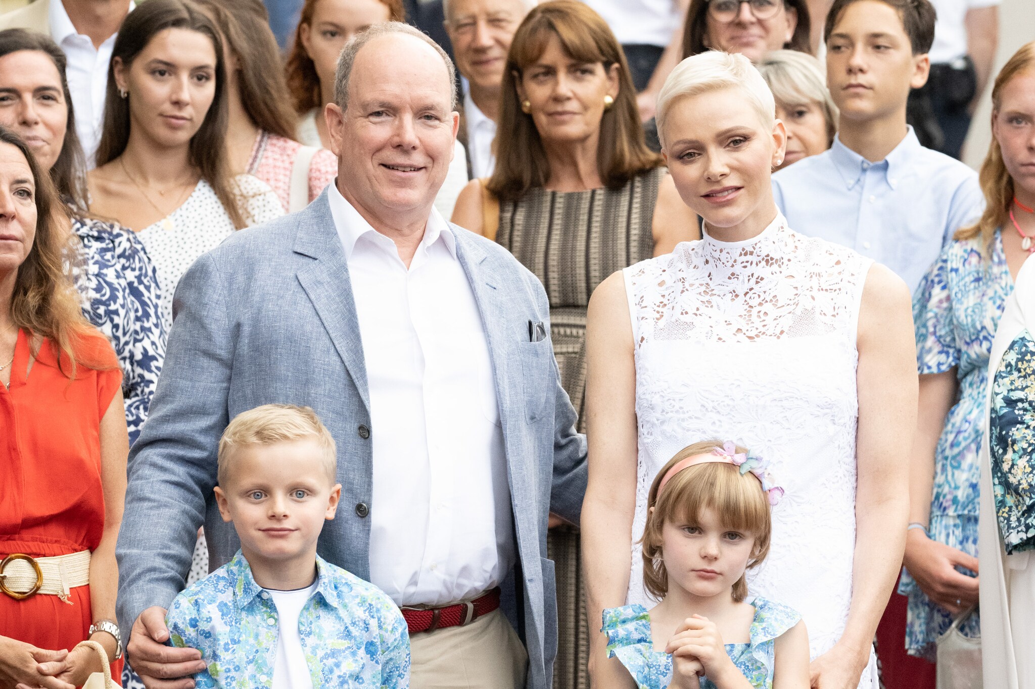 Prinses Charlene deelt zeldzame foto van haar tweeling
