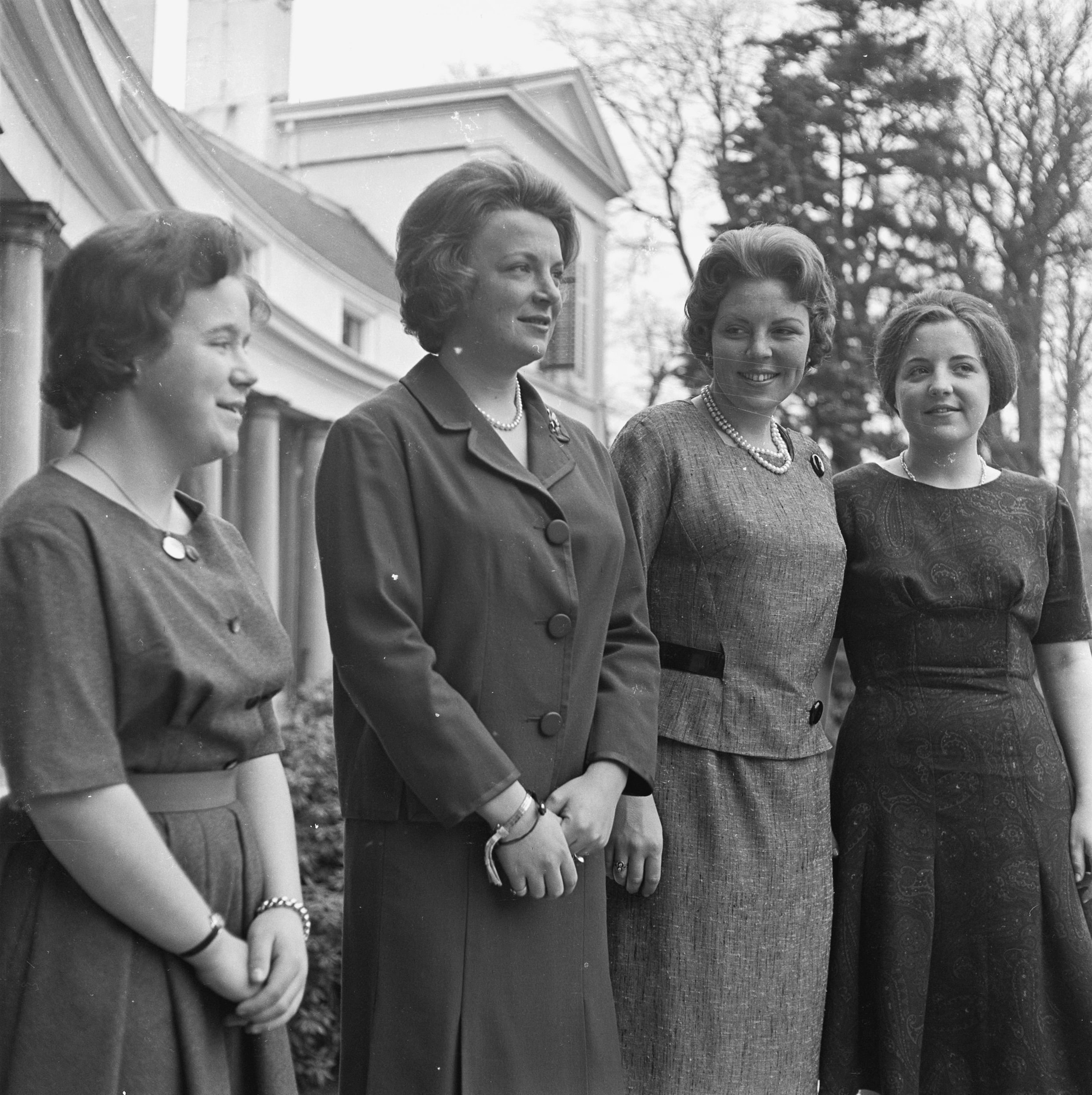 Koninklijke kiekjes: Beatrix, Irene, Margriet en Christina ...