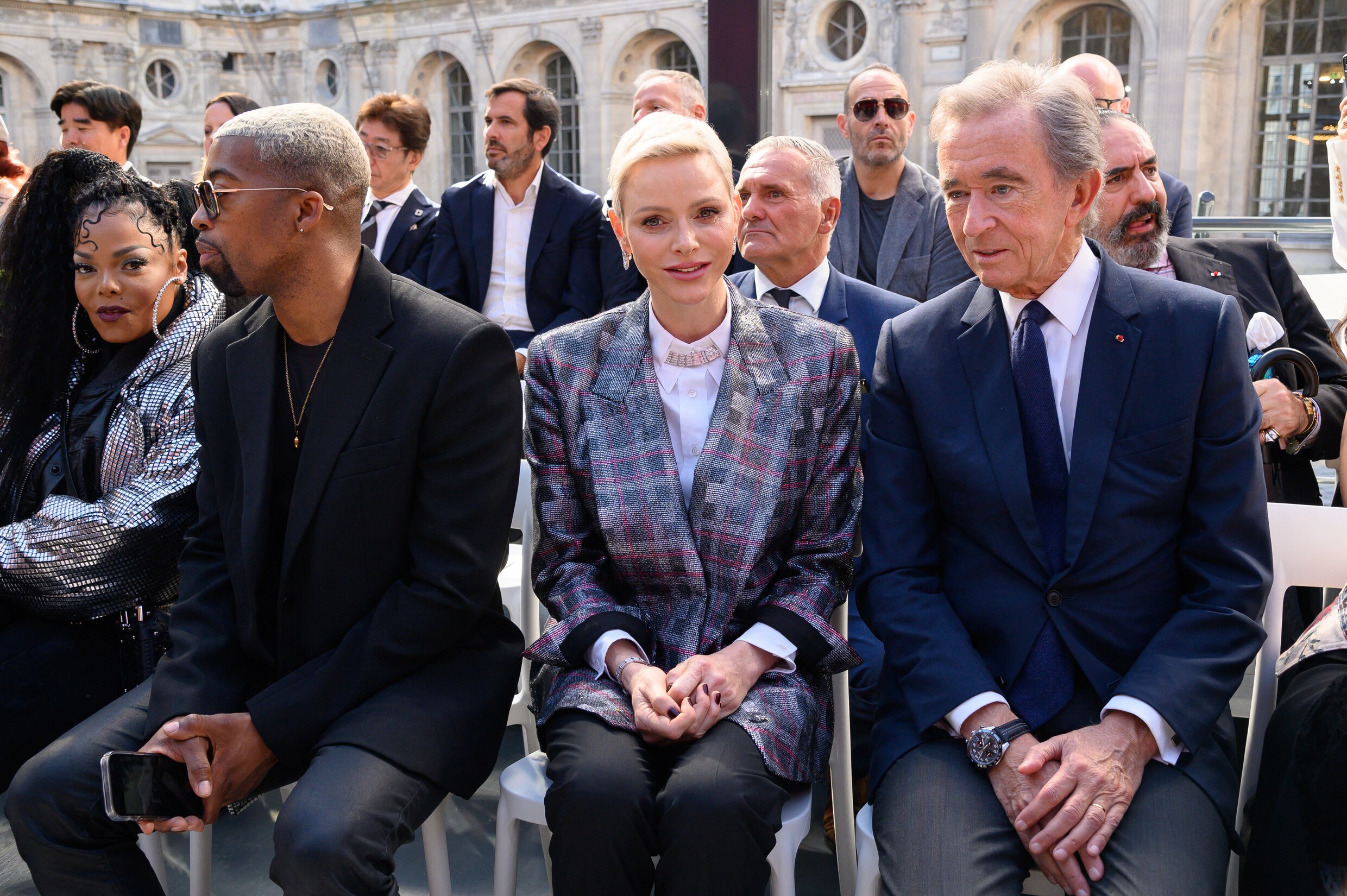 Prinses Charlene schittert front row bij Louis Vuitton | Libelle