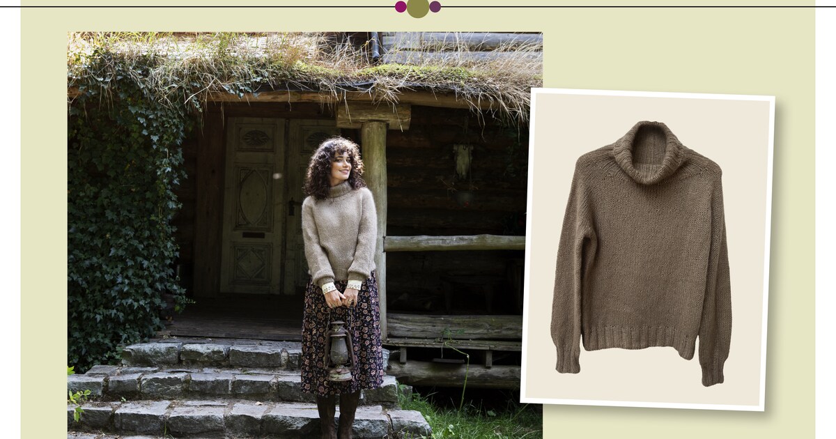 Lekker warm de winter door met deze zelfgebreide coltrui | Libelle