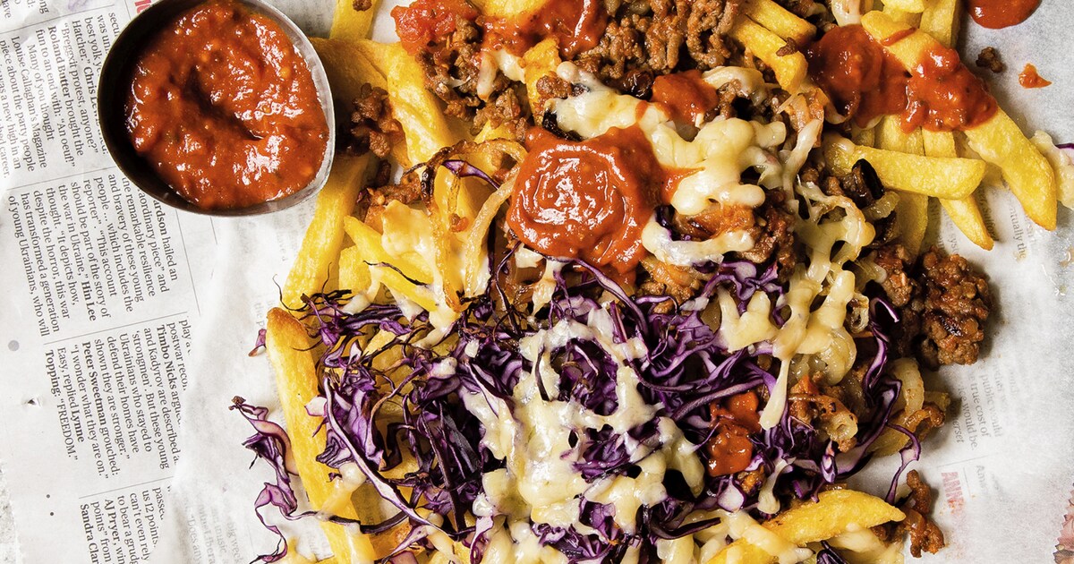 Zalig snacken: patatje Sloppy Joe