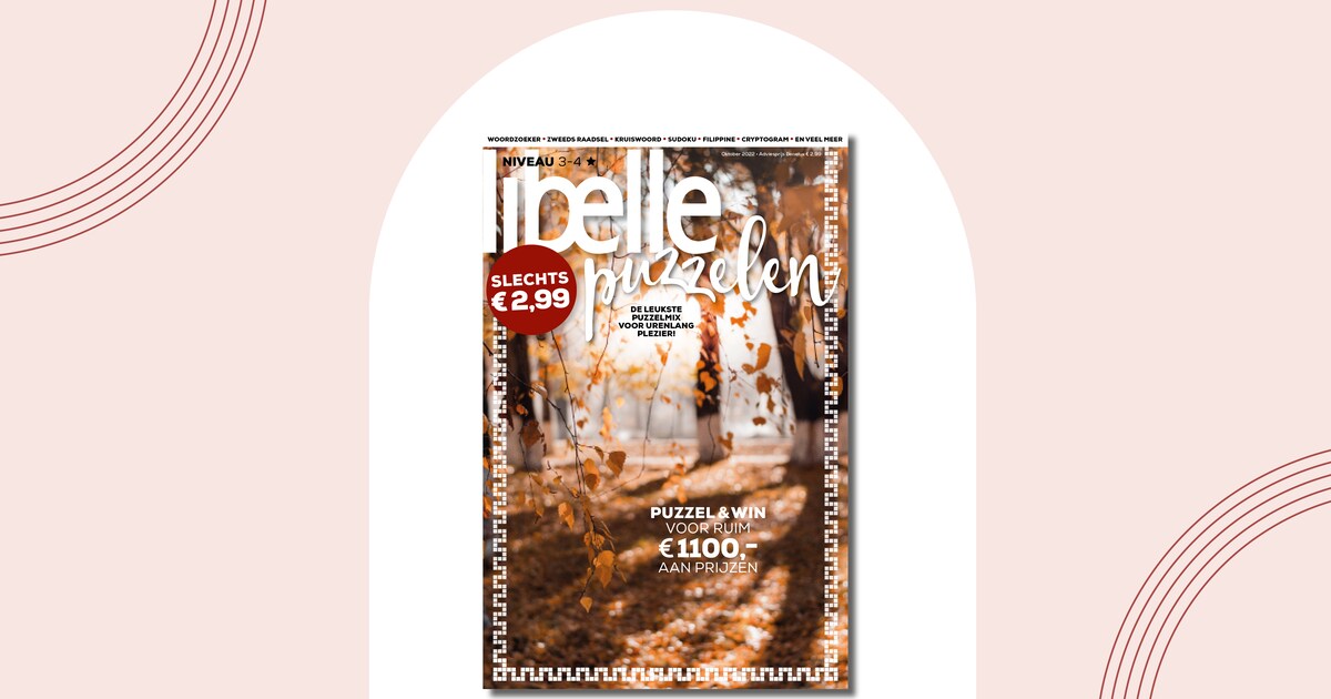 De nieuwe Libelle puzzelen is er: puzzel mee en win tot € 1100 aan ...