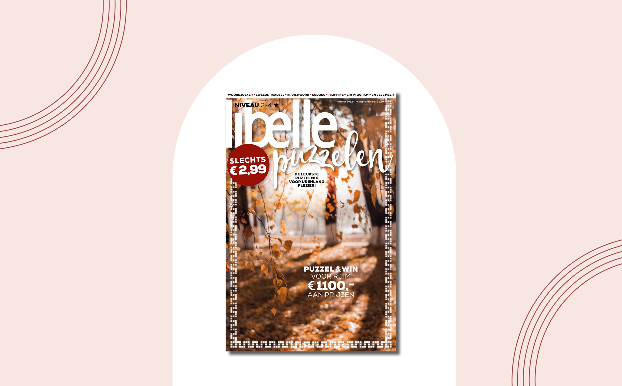 De nieuwe Libelle puzzelen is er: puzzel mee en win tot € 1100 aan prijzen