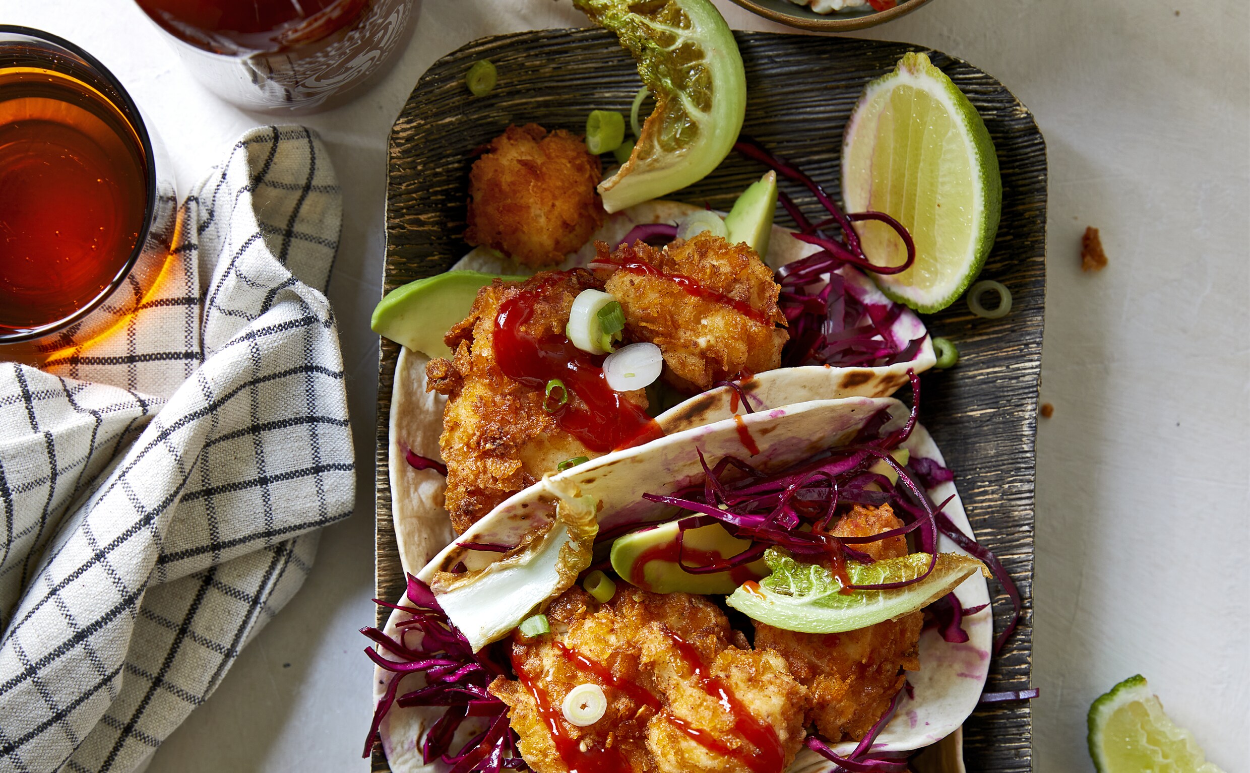 Taco’s met spicy bloemkool-nuggets | Libelle