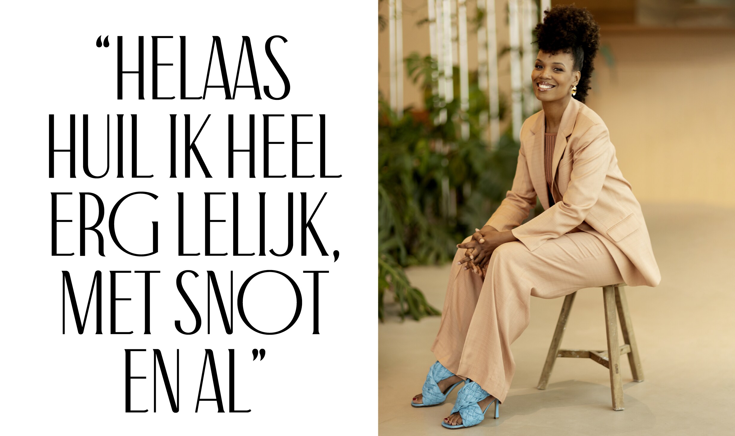 Actrice Jasmine Sendar: “Ik wil niet langer bang zijn” | Libelle