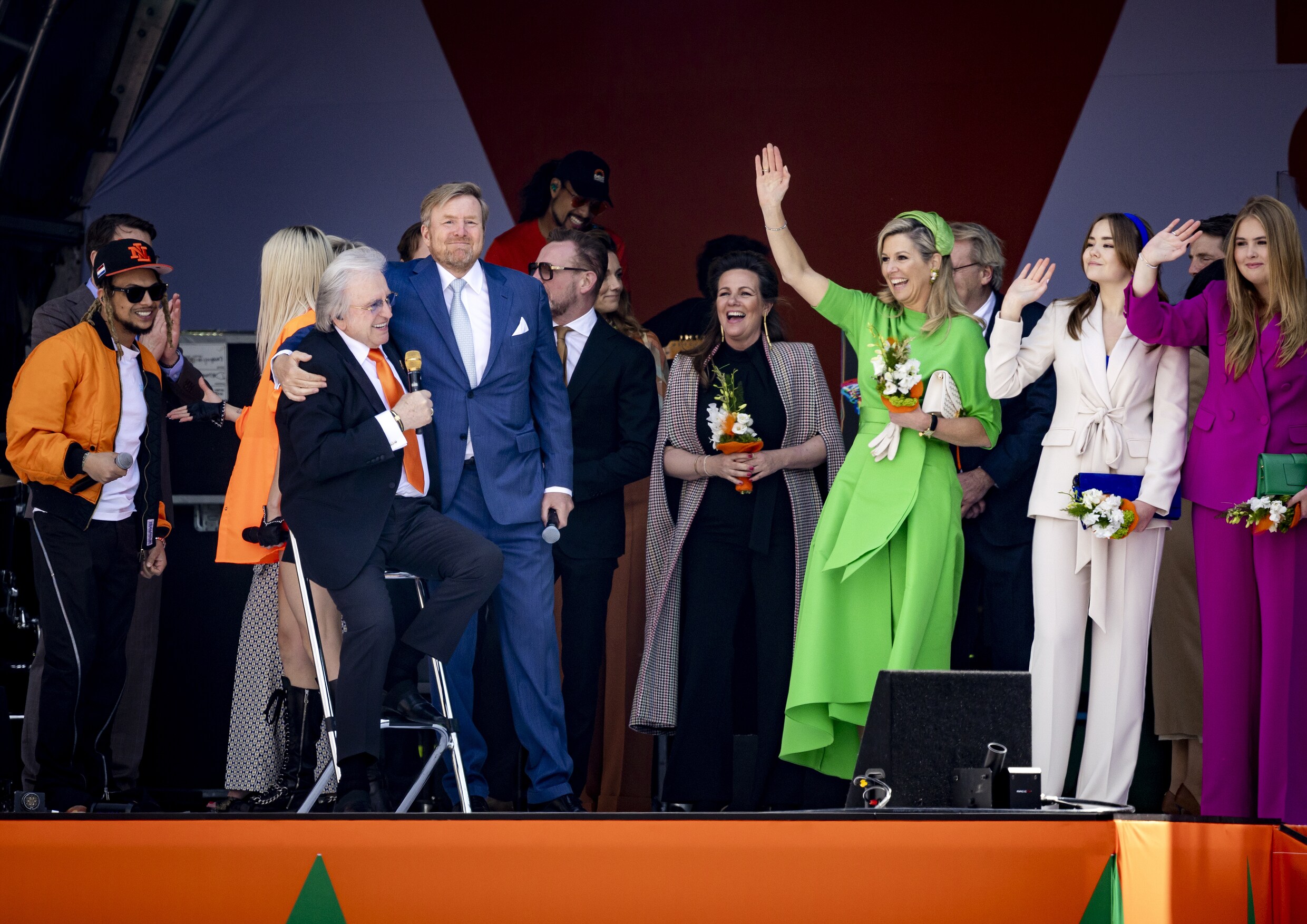 Koningspaar schiet vol bij het afscheid in Rotterdam | Libelle