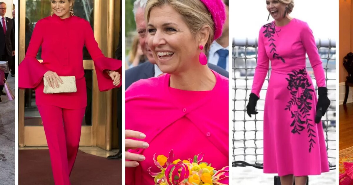 Royals in roze: van Máxima tot Mathilde in Barbiecore | Libelle