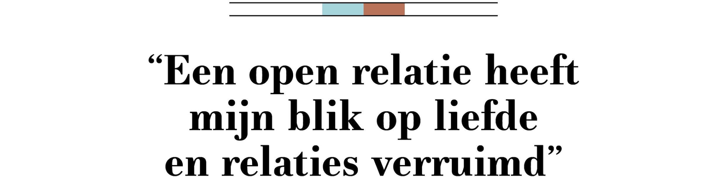 Dit zijn de do’s en don’ts in een open relatie | Libelle