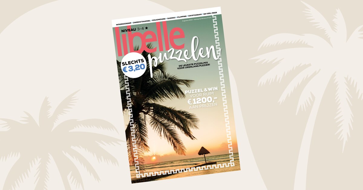 Libelle Puzzelen: puzzel & win voor € 1200 aan prijzen | Libelle