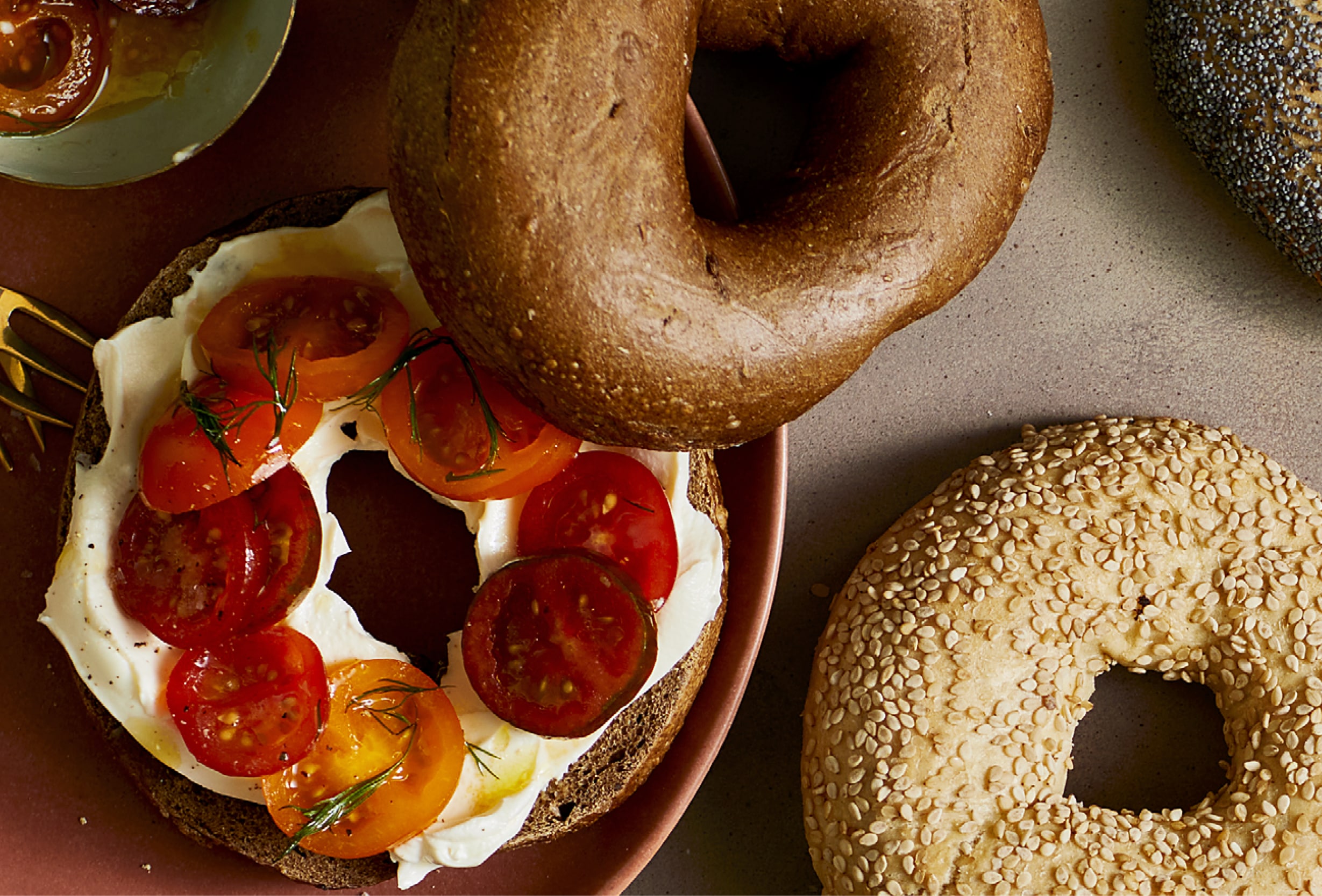 Lunchrecepten: de lekkerste bagels met vega beleg | Libelle