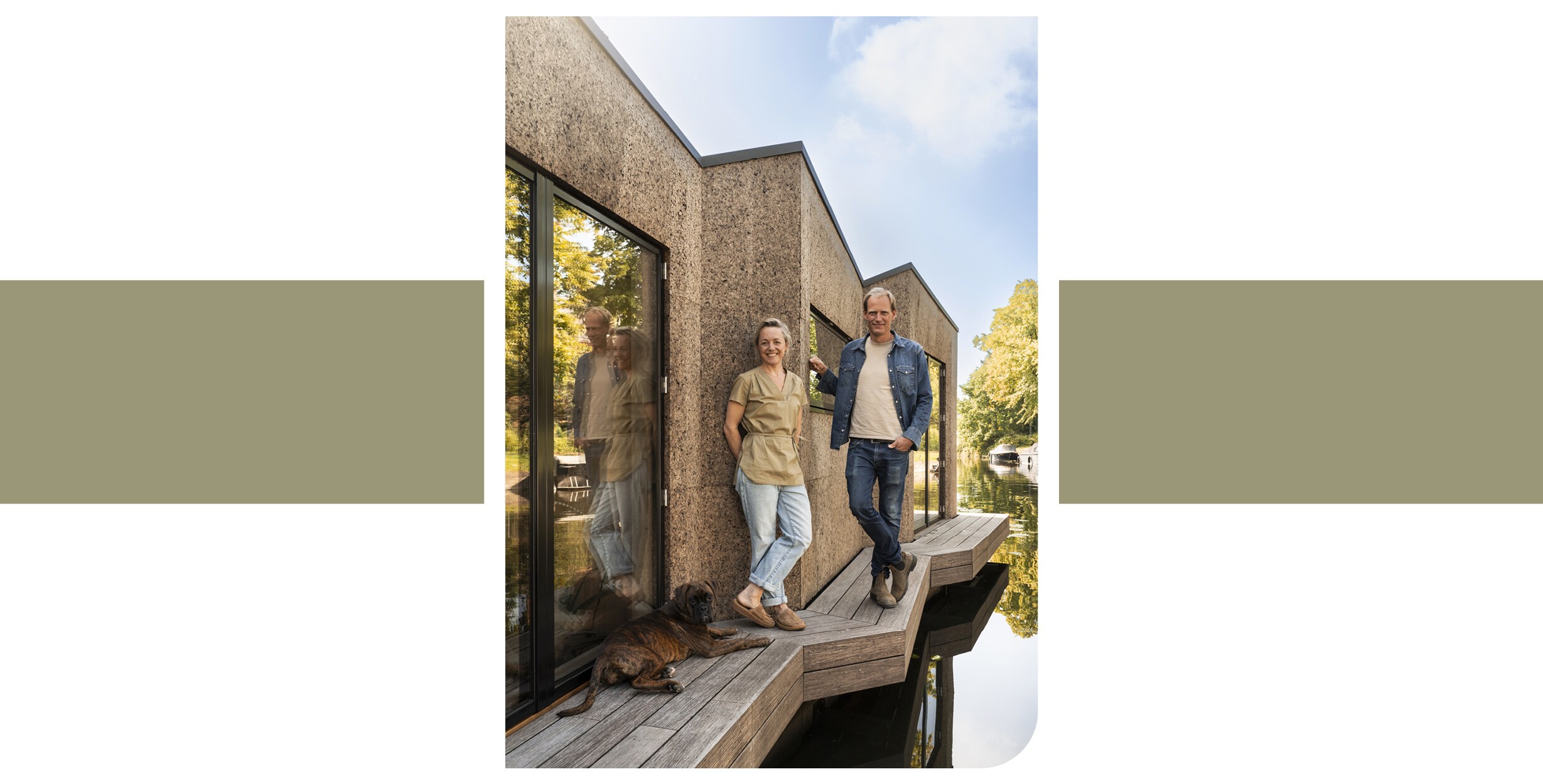 Stijlvol én duurzaam: voor déze woonark varen mensen een extra rondje ...