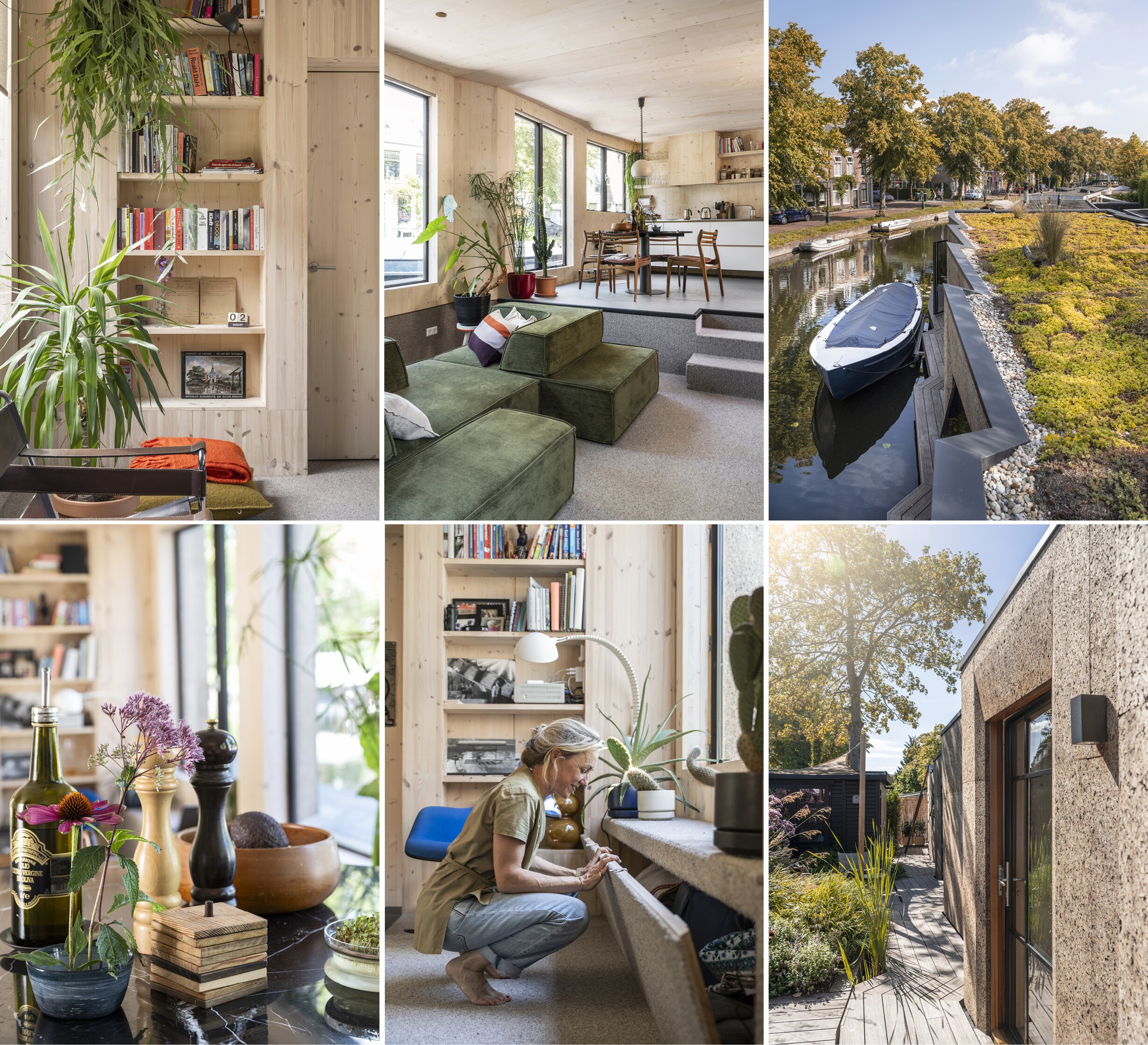 Stijlvol én duurzaam: voor déze woonark varen mensen een extra rondje ...