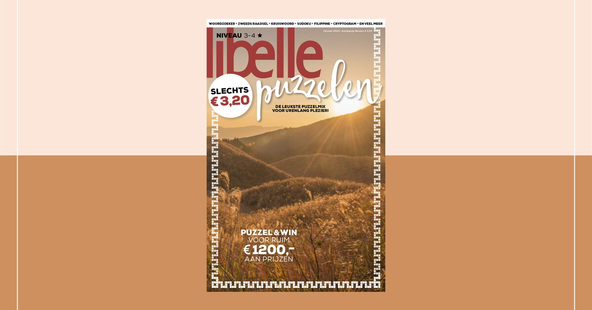Libelle puzzelen: Puzzel & win voor € 1200,- aan prijzen | Libelle