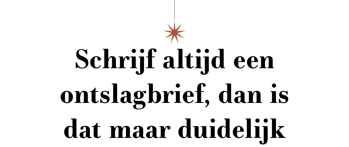 Ontslag nemen doe je zo: 8 vragen & antwoorden | Libelle