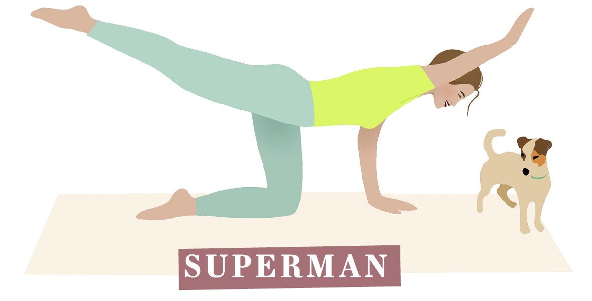 25 oefeningen voor een betere rug | Libelle