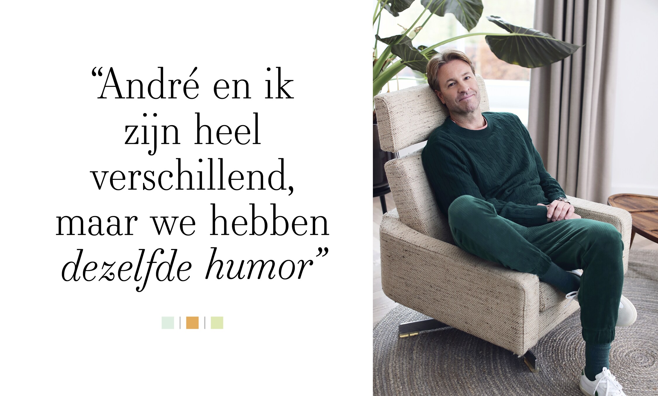 Viktor Brand: “Het liefst wil ik dat alles in het leven hetzelfde ...