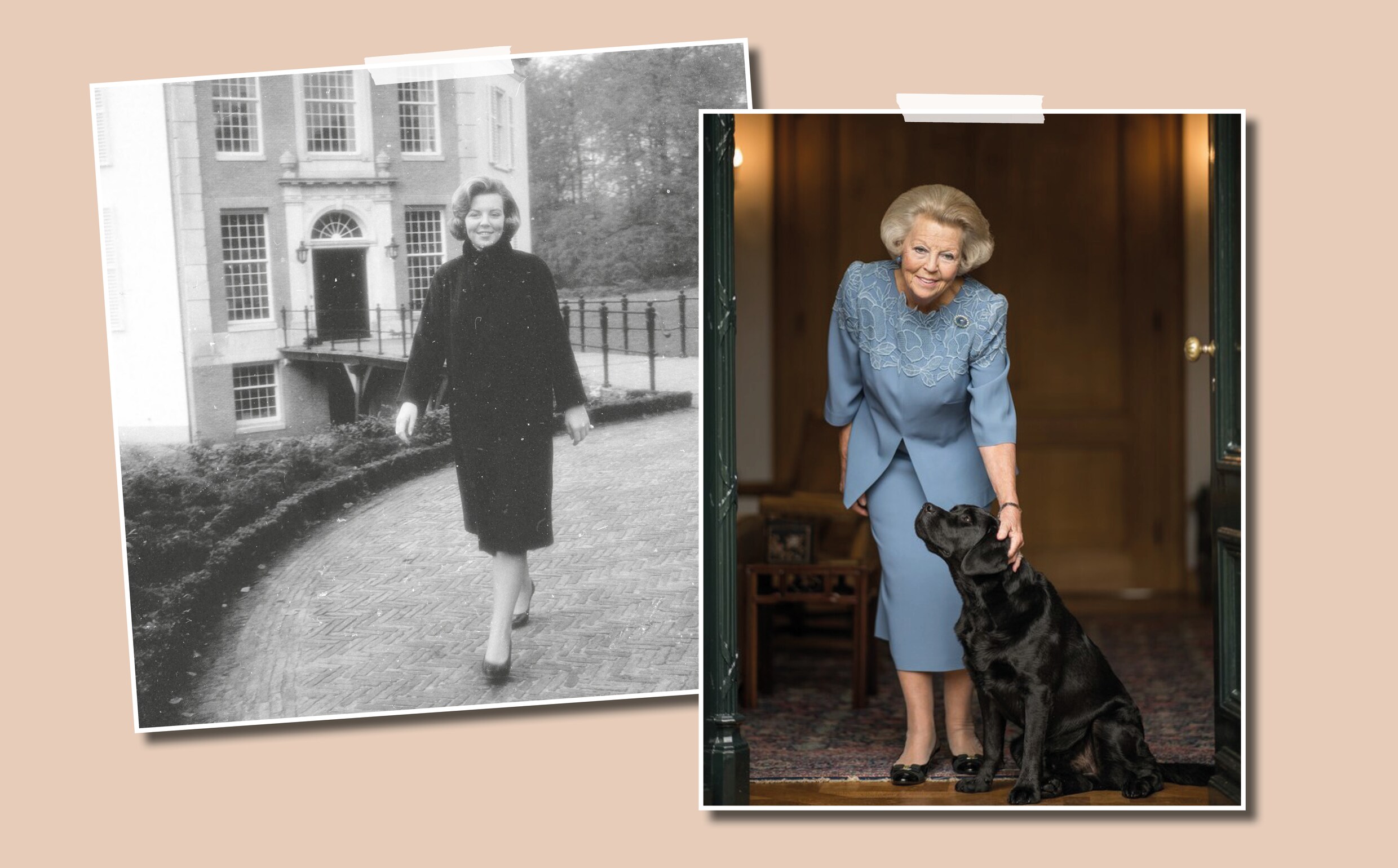 Binnenkijken bij prinses Beatrix toen ze nét op Drakensteyn woonde ...