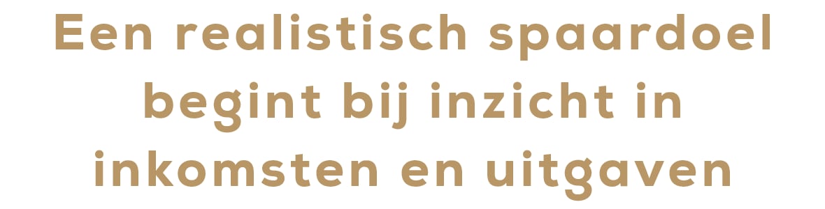 In 4 stappen naar een ton op de bank | Libelle