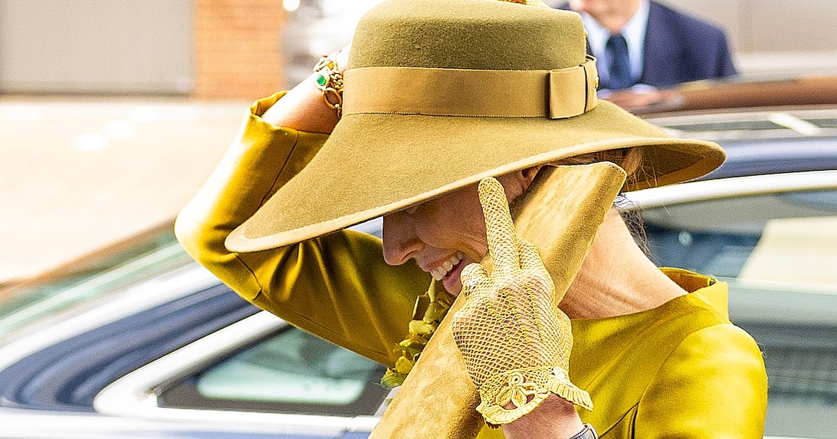 Máxima met windkracht zes aan zee: een hoedenspeld te weinig? | Libelle