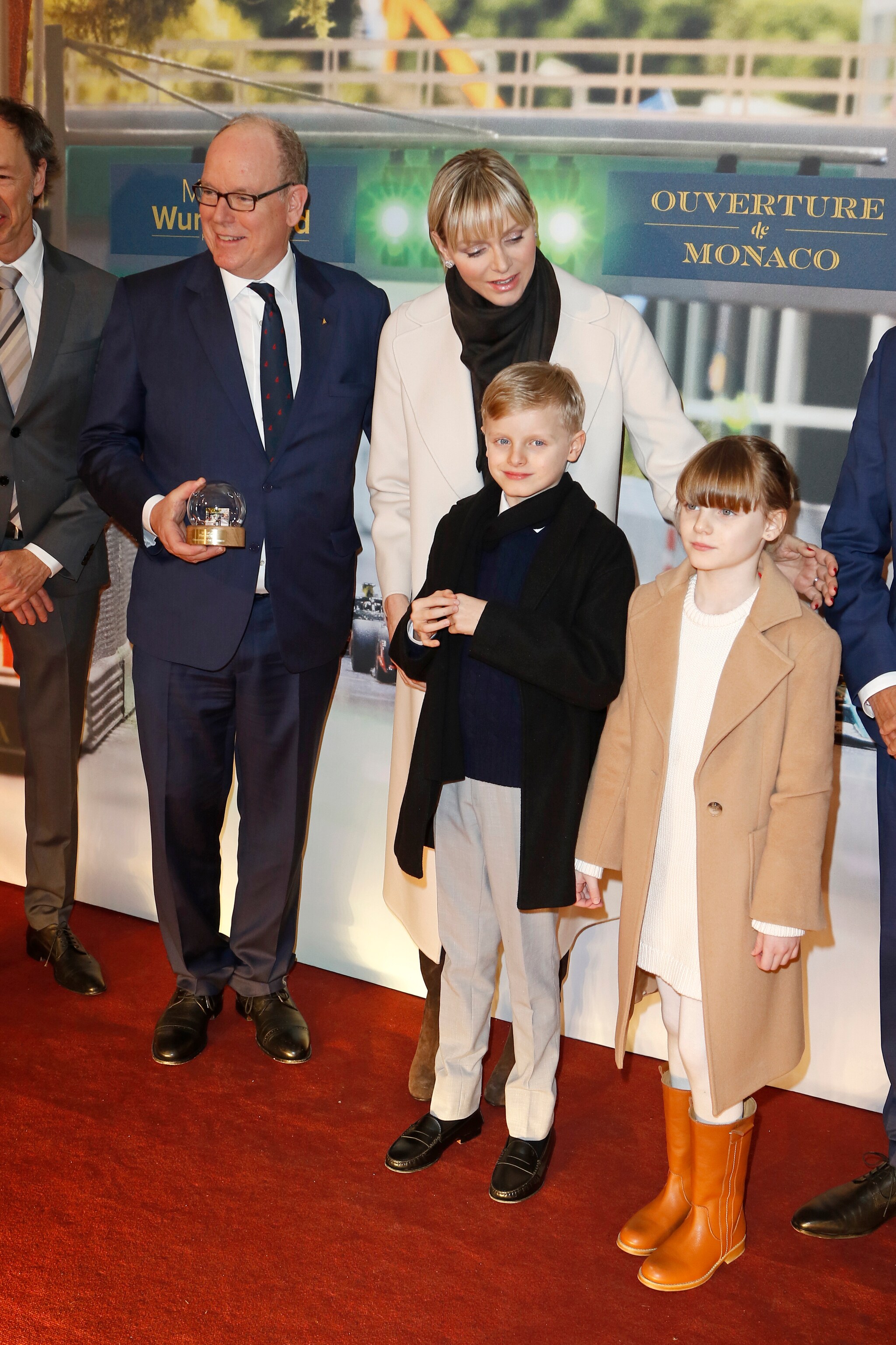 Schattig: prinses Charlene en haar mini-me Gabriella