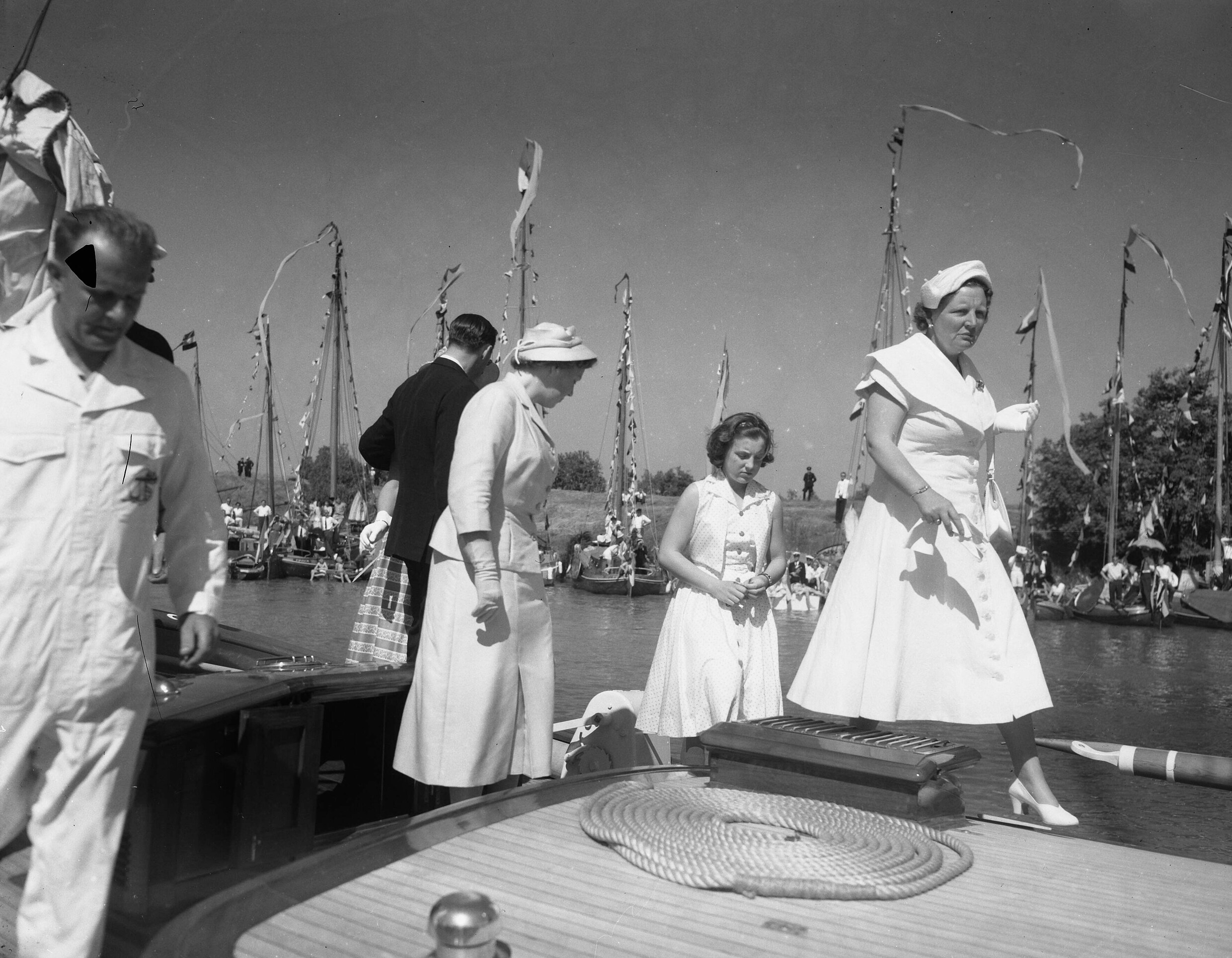 Koninklijke Kiekjes: Prinses Beatrix en haar ‘maiden voyage’ op de ...