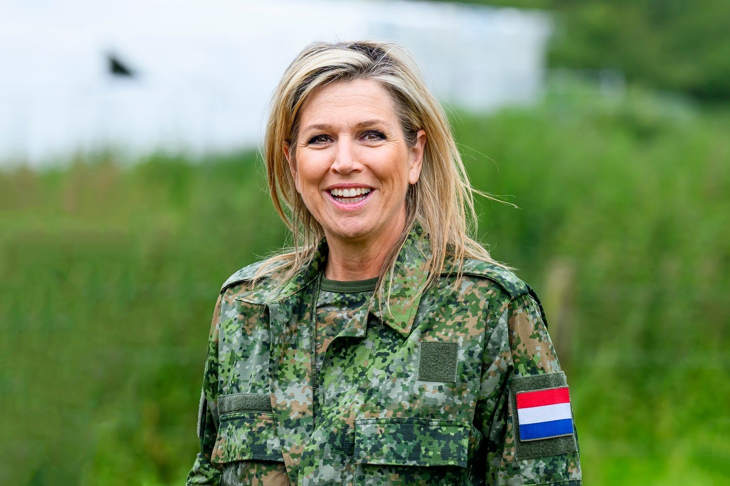 Koningin Máxima in camouflagekleding: haar staat echt álles