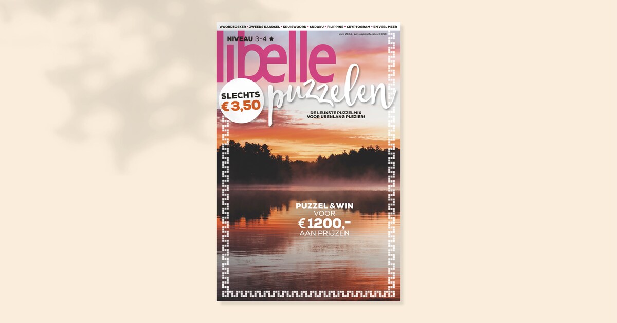 Libelle puzzelen: Puzzel & win voor € 1200,- aan prijzen | Libelle