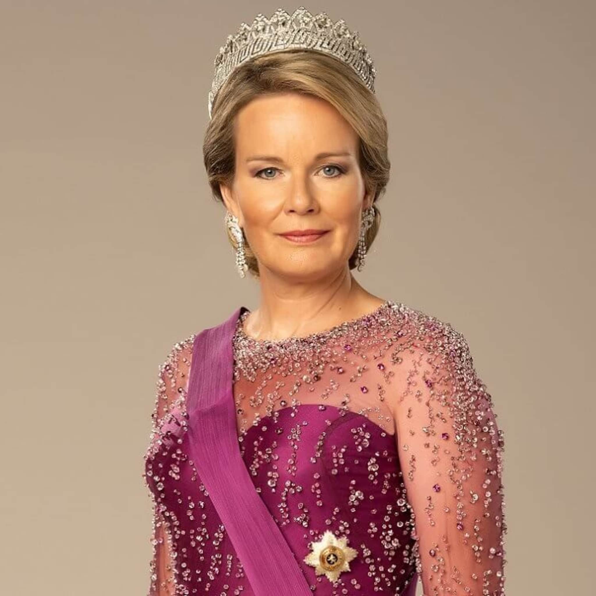 Zó bizar zwaar was het bruidsboeket van koningin Mathilde