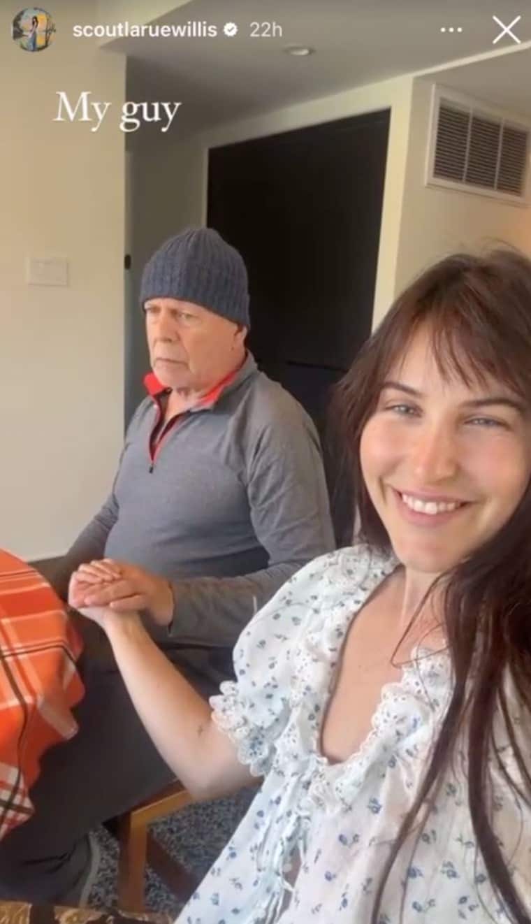 De dochters van zieke Bruce Willis delen lieve foto's met hun vader ...