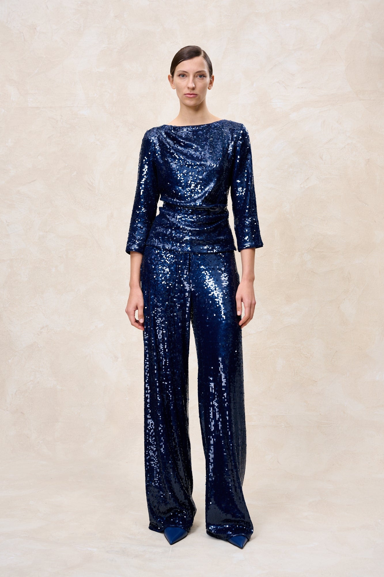Een feestelijke broek als die van Máxima voor een shiny happy kerst ...