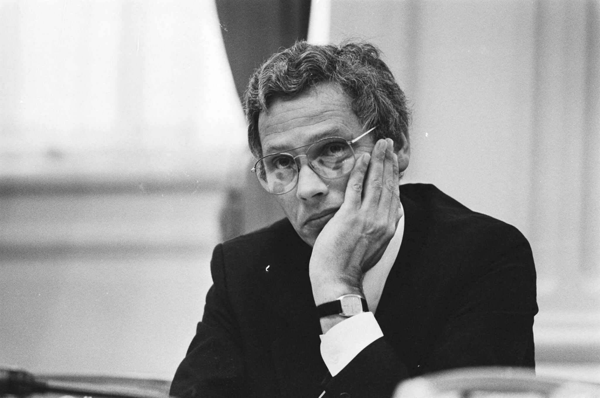 Oud-minister Hans van den Broek, de vader van prinses Marilène, is ...