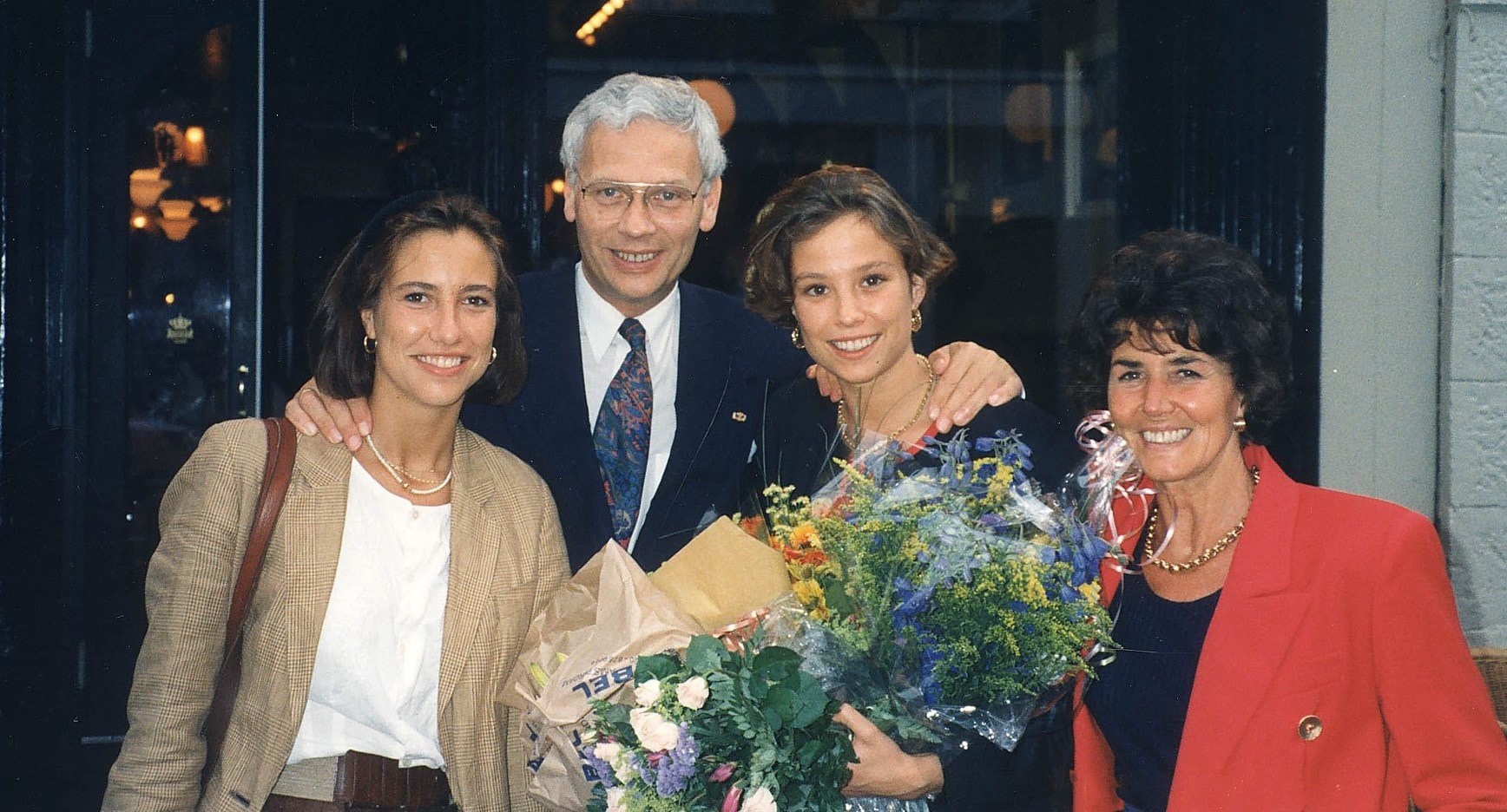 Oud-minister Hans van den Broek, de vader van prinses Marilène, is ...