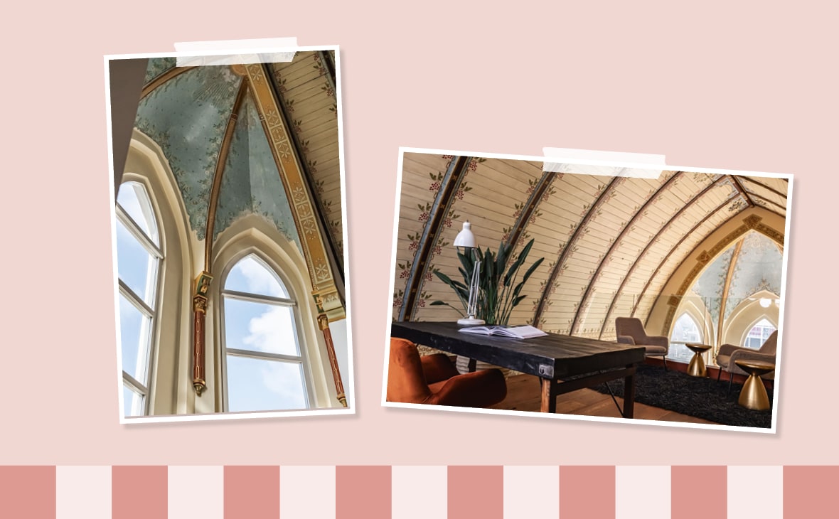 Dit is de bizar mooie kapelwoning van Giel Beelen, en hij staat te koop