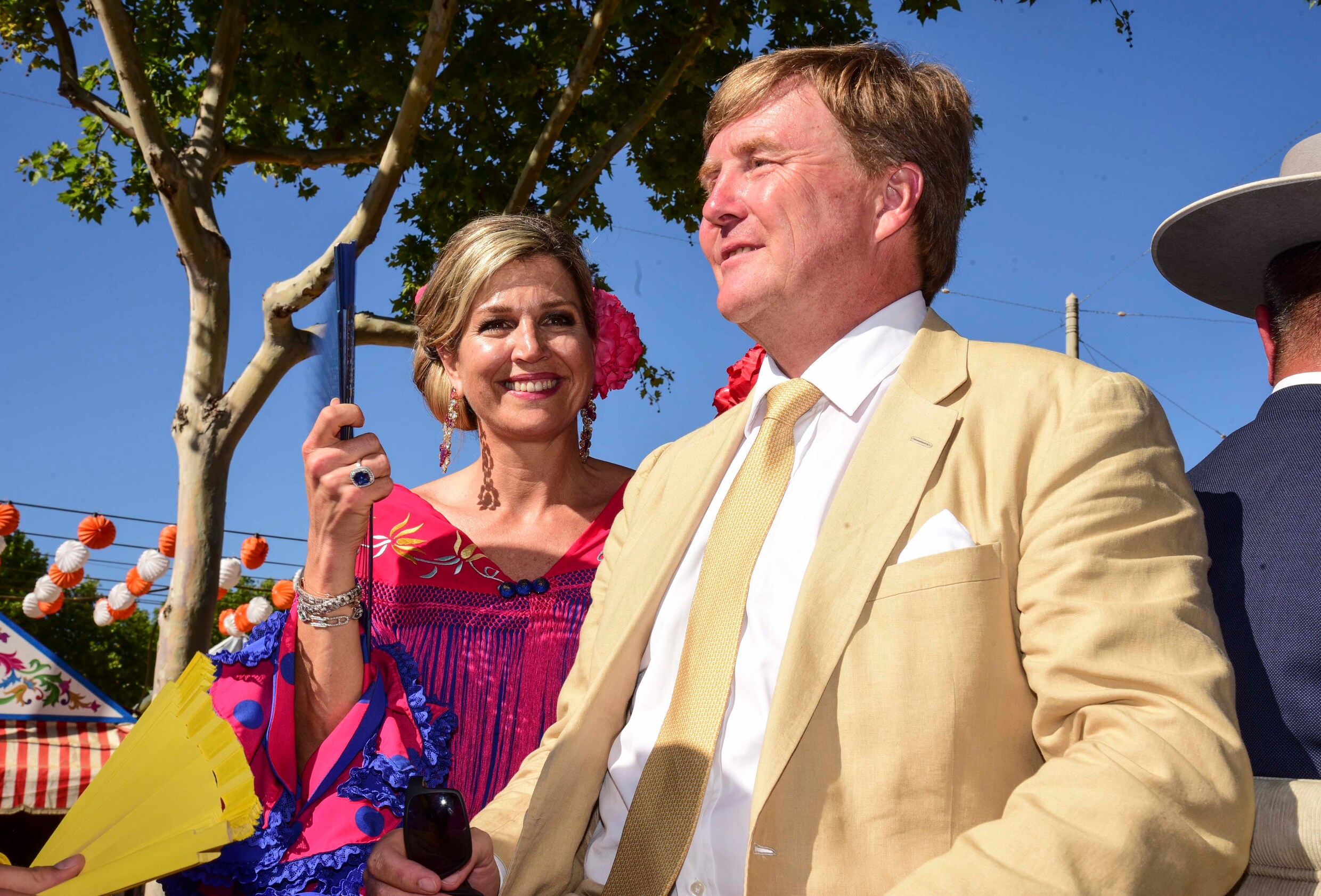 Willem-Alexander en Máxima zijn terug waar het 26 jaar geleden begon ...