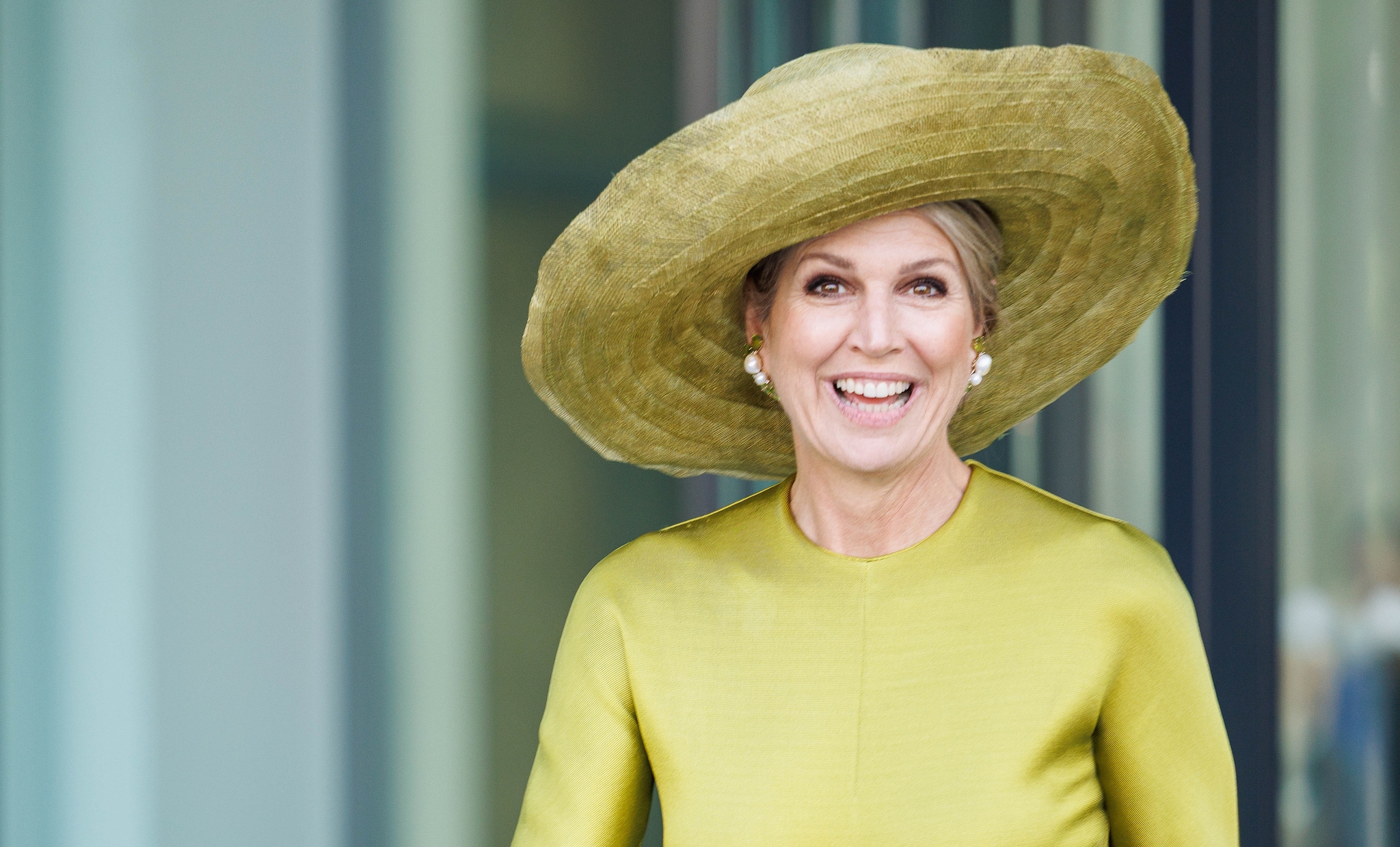 Koningin Máxima bewijst: zó mooi staan groen en blauw bij elkaar